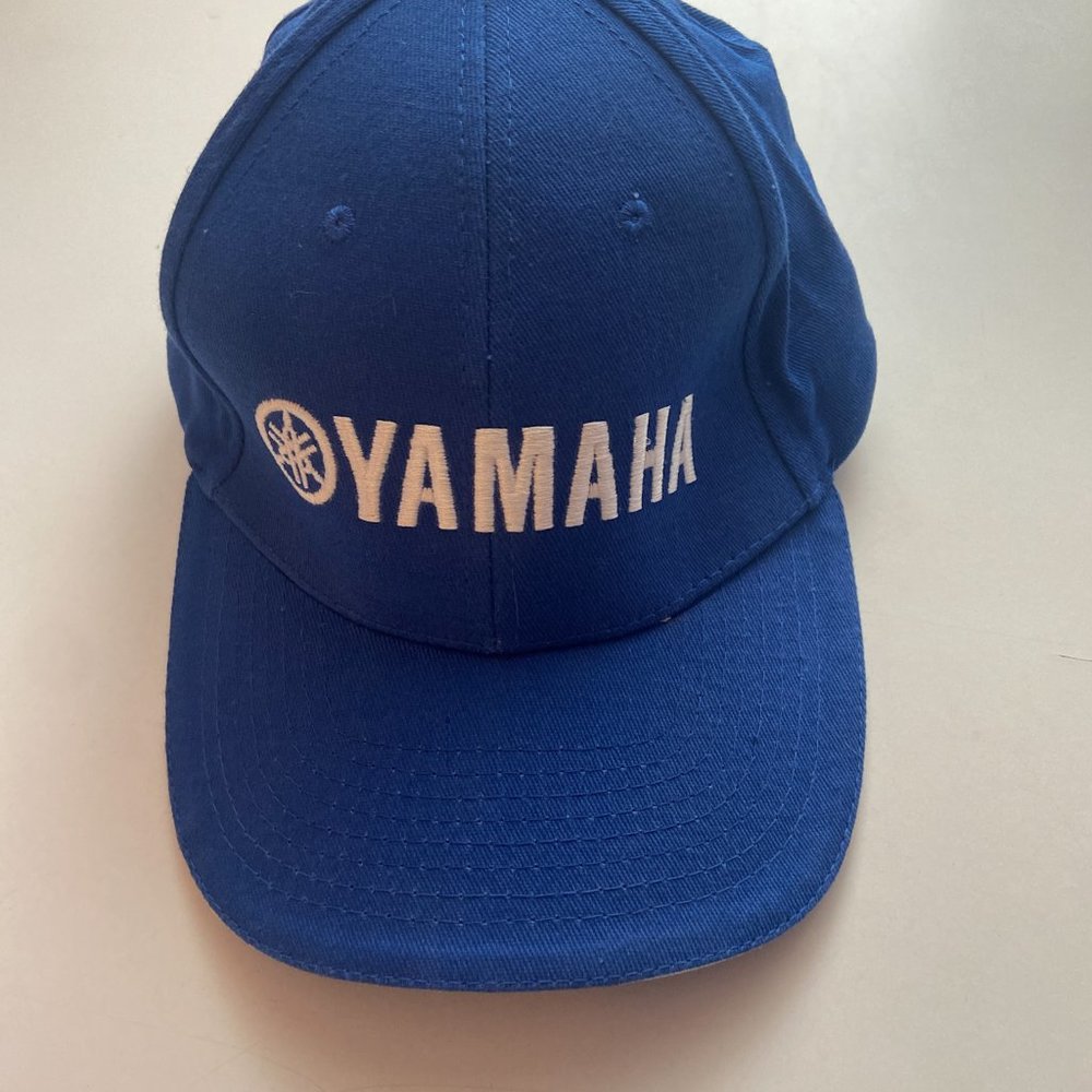 Yamaha Motorsports Logo Baseball Ball Cap Hat Royal B… - Gem
